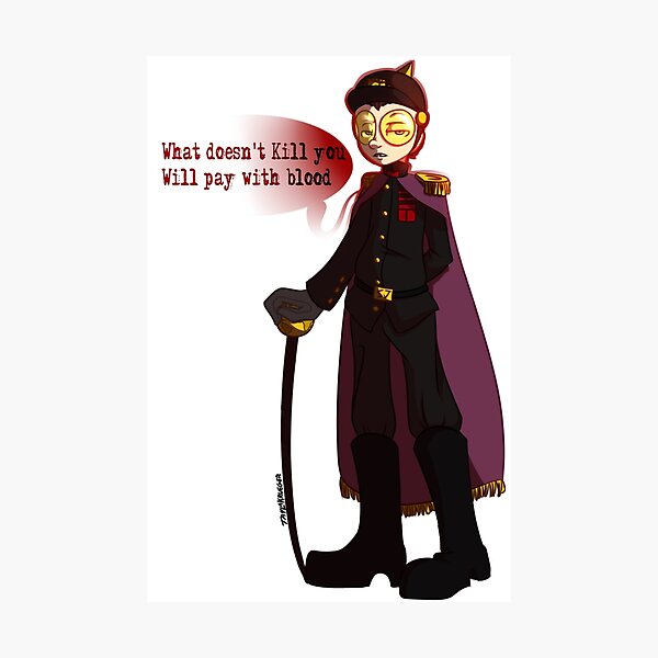 "Chibi Future Warden" Photographic Print by Taylakureger | Redbubble