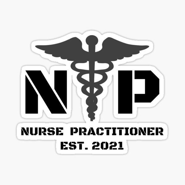 "Nurse Practitioner" Sticker by Luckydesign1975 | Redbubble