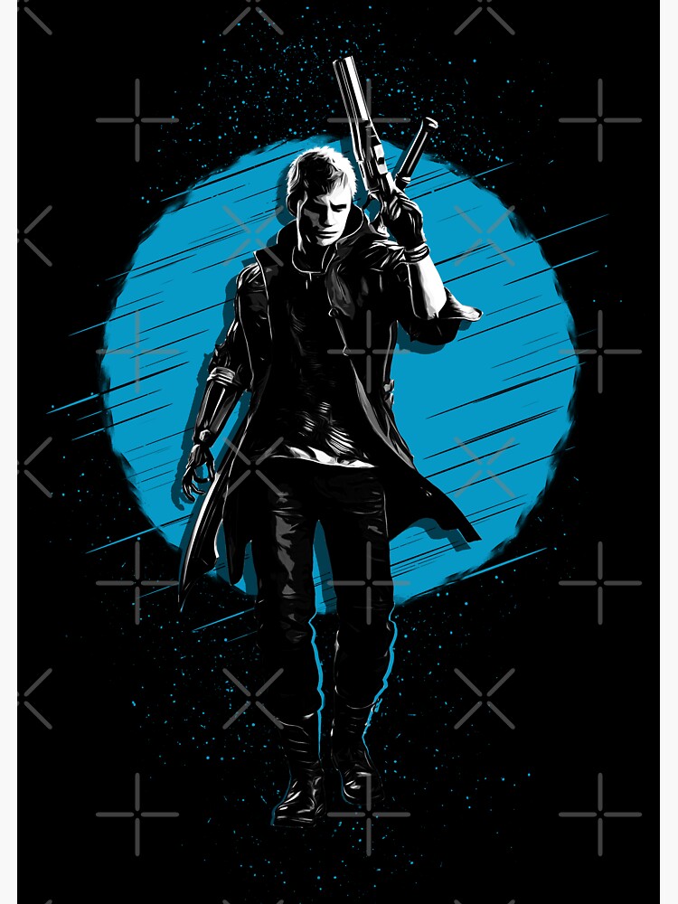 "Nero - Devil May Cry" Sticker for Sale by MyAsianArt | Redbubble