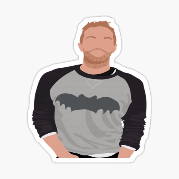 "Chris Martin T-ShirtChris Martin Portrait " Sticker for Sale by ...