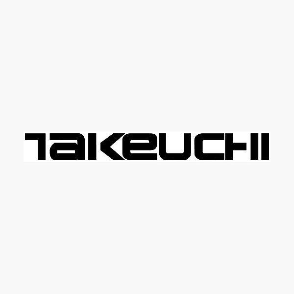 "tractor-TAKEUCHI logo" Photographic Print for Sale by HaHGriffith ...
