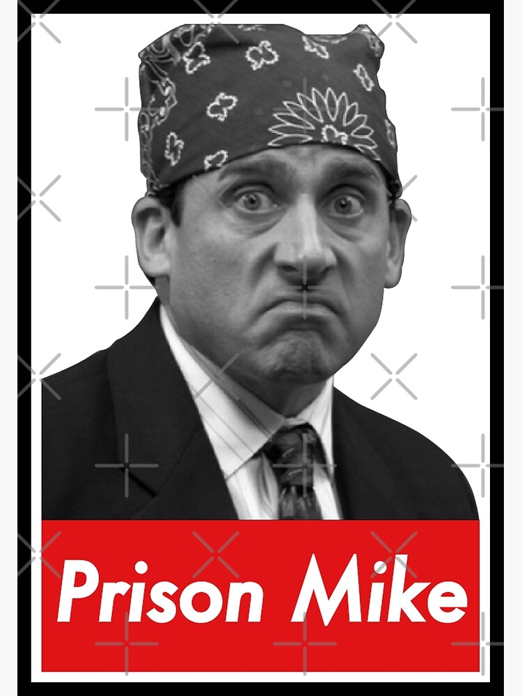 "The Office - Prison Mike " Poster for Sale by SMStore | Redbubble