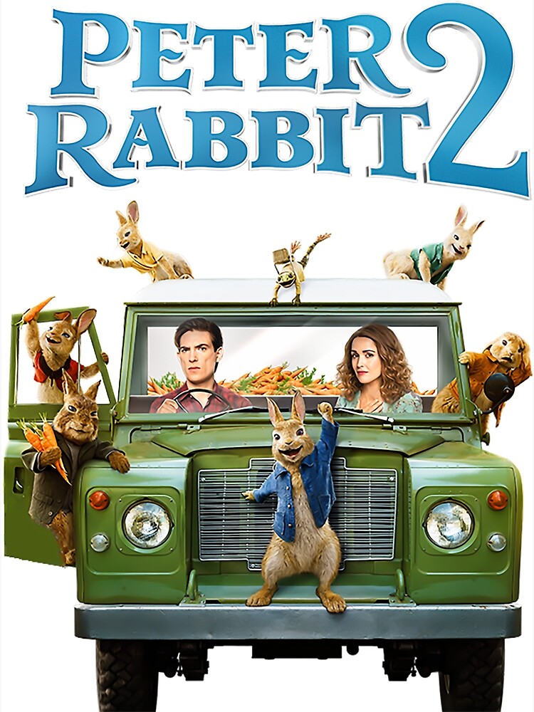 "peter rabbit in car fanart" Art Print by marcoulrich | Redbubble