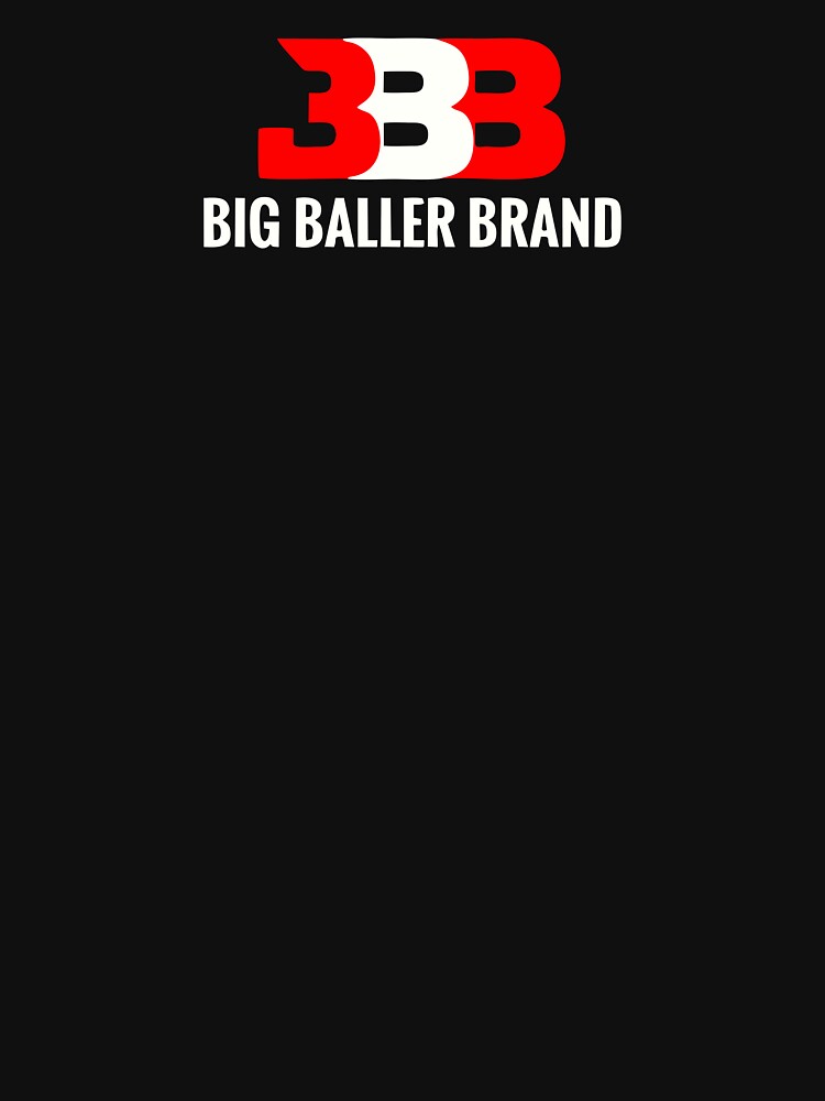 "Amazing Big Baller Brand Logo" T-shirt for Sale by nrizkom | Redbubble ...