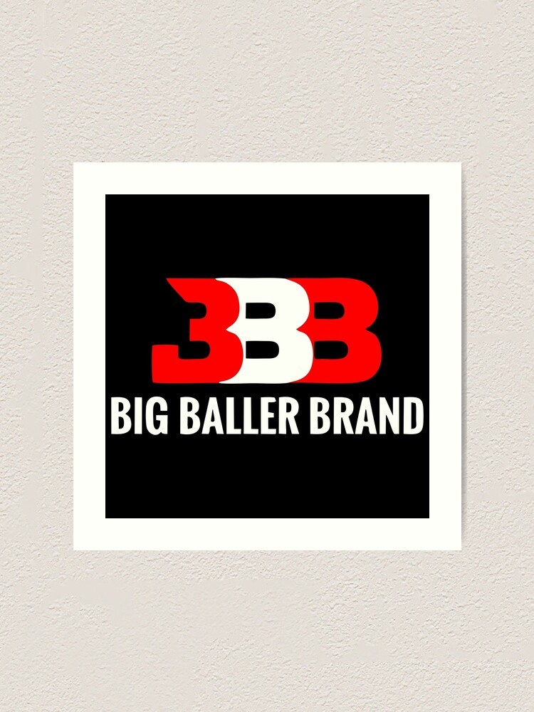 "Amazing Big Baller Brand Logo" Art Print for Sale by nrizkom | Redbubble