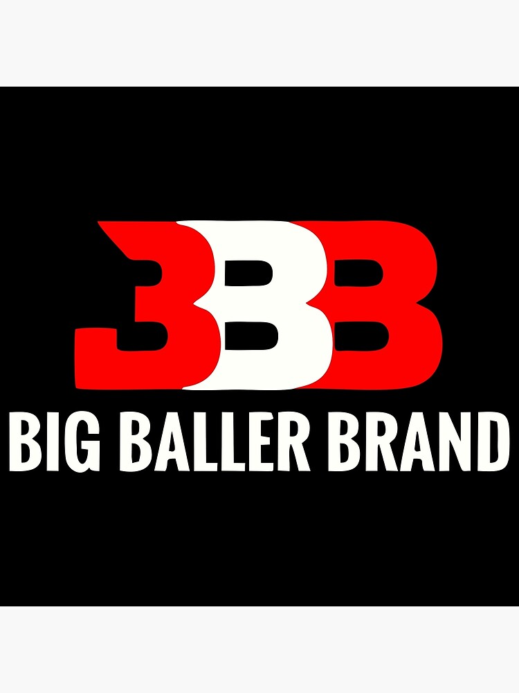 "Amazing Big Baller Brand Logo" Poster for Sale by nrizkom | Redbubble