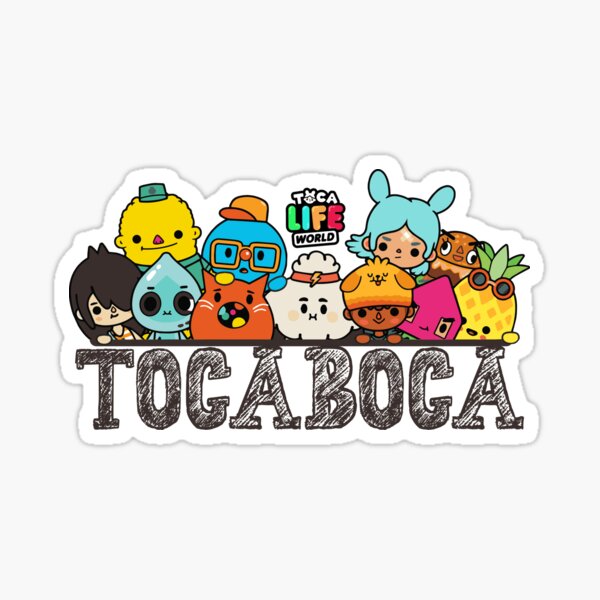 Toca Boca Life Stickers | Redbubble