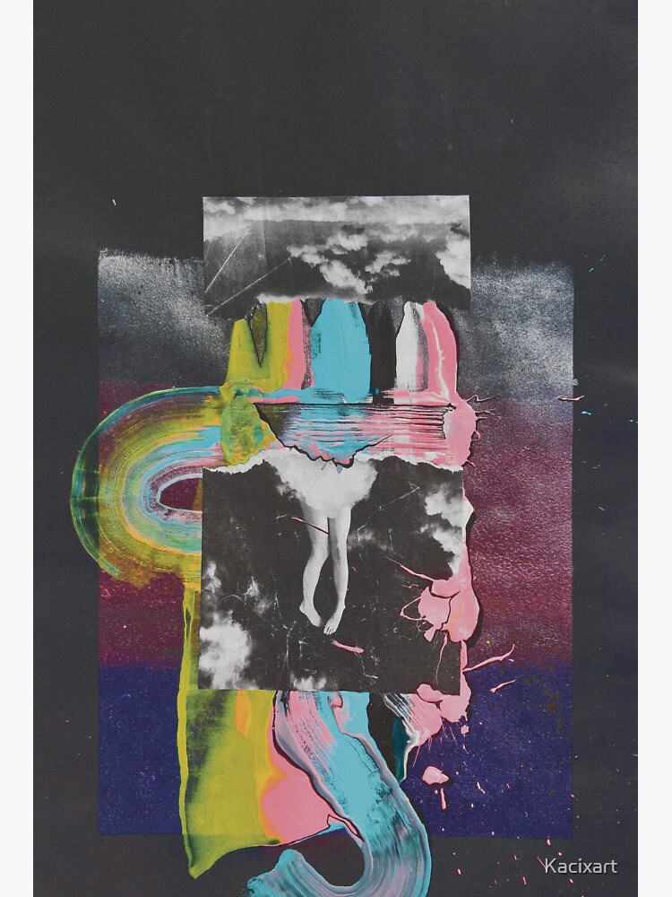 "Dreamcore Surrealistic Collage Art" Sticker for Sale by Kacixart ...