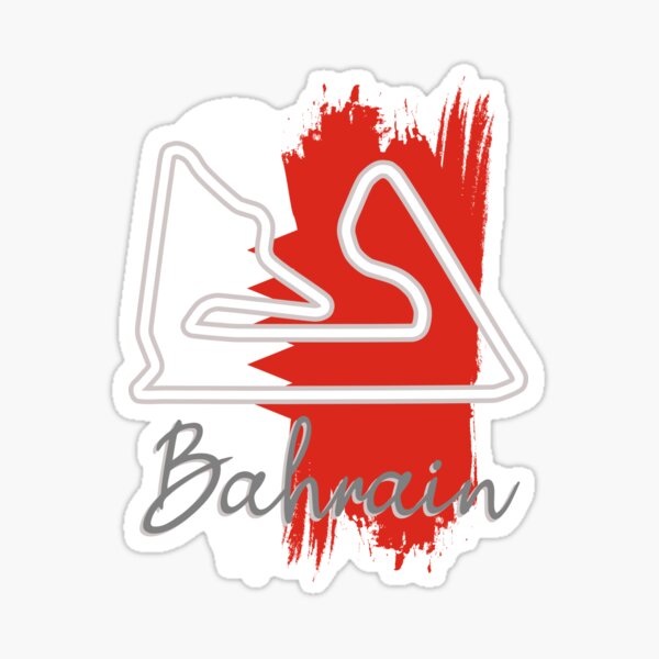 "Bahrain International Circuit" Sticker for Sale by MadCarnival | Redbubble