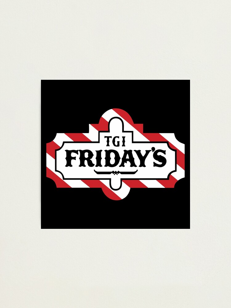 "Best Selling TGI Fridays Logo" Photographic Print by waripktp | Redbubble