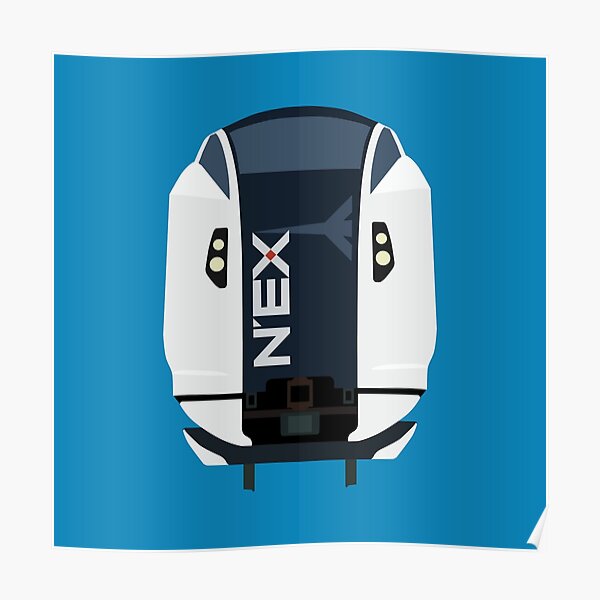"Narita Express (NEX) Front View - Tokyo, Japan" Poster by JonesyDave ...