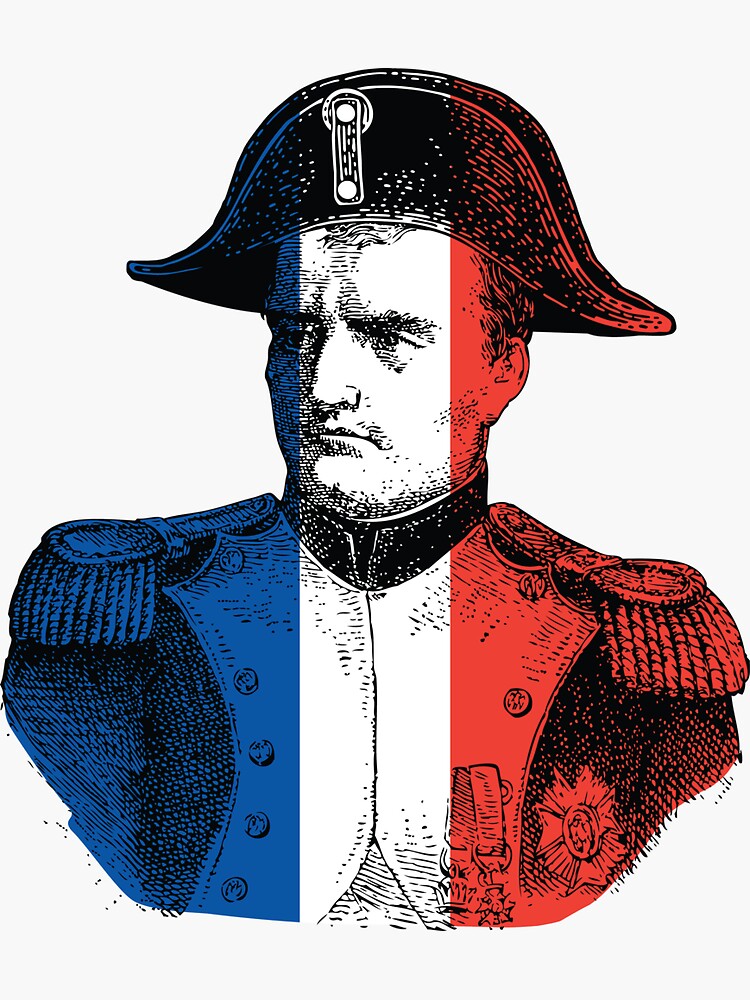 "Napoleon Bonaparte" Sticker by jtrenshaw | Redbubble