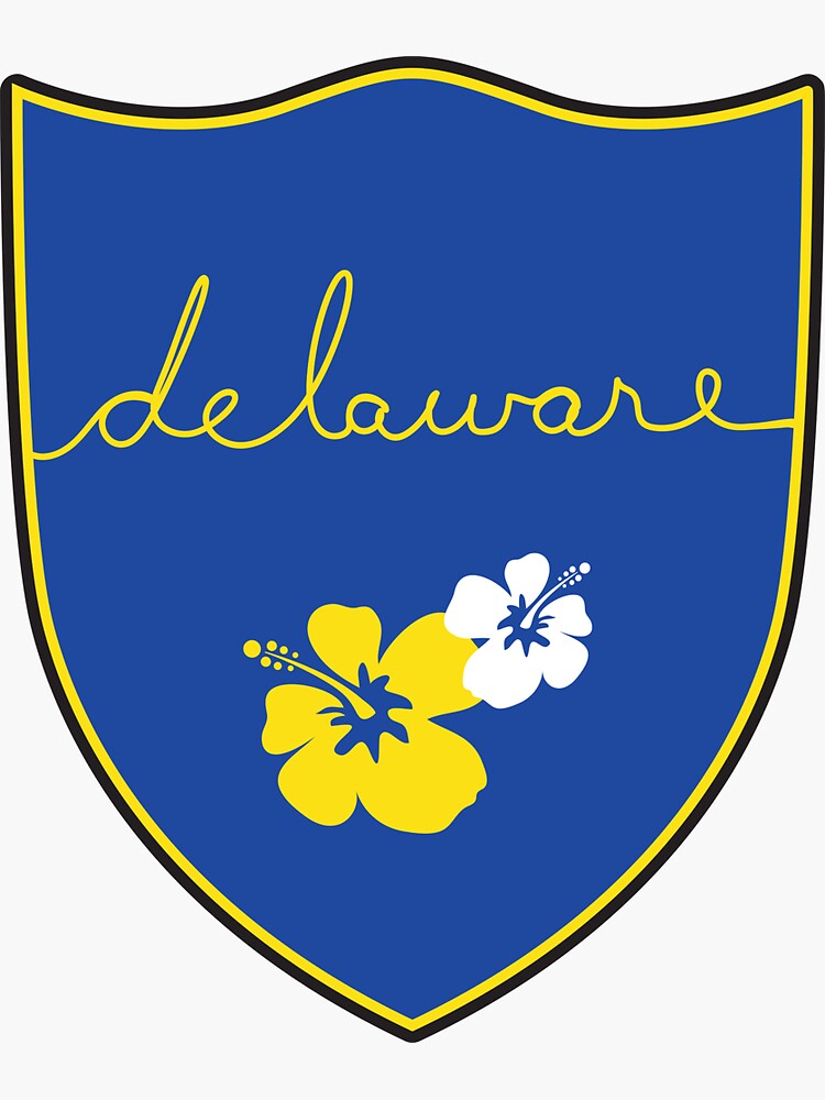 "Delaware Sticker" Sticker for Sale by field3 | Redbubble