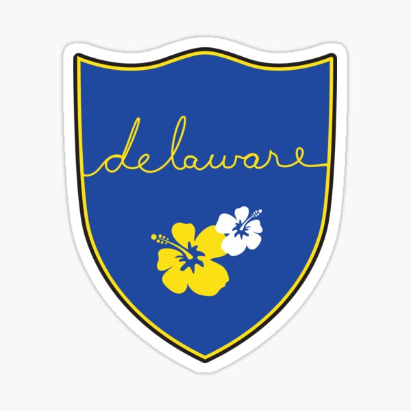 "Delaware Sticker" Sticker for Sale by field3 | Redbubble