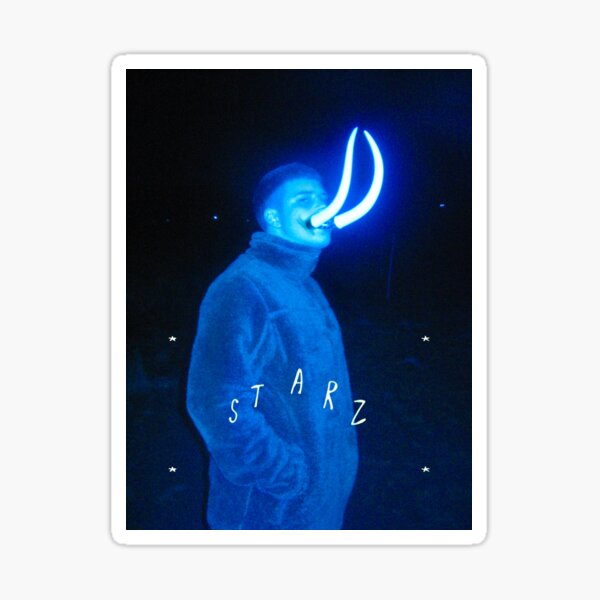 "Yung Lean Poster Starz002" Sticker for Sale by spiderfeet | Redbubble