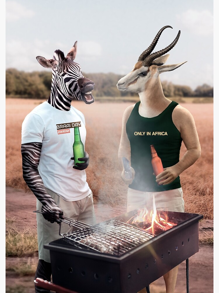 "Only in Africa - Springbok and Zebra Braai - South African Braai ...
