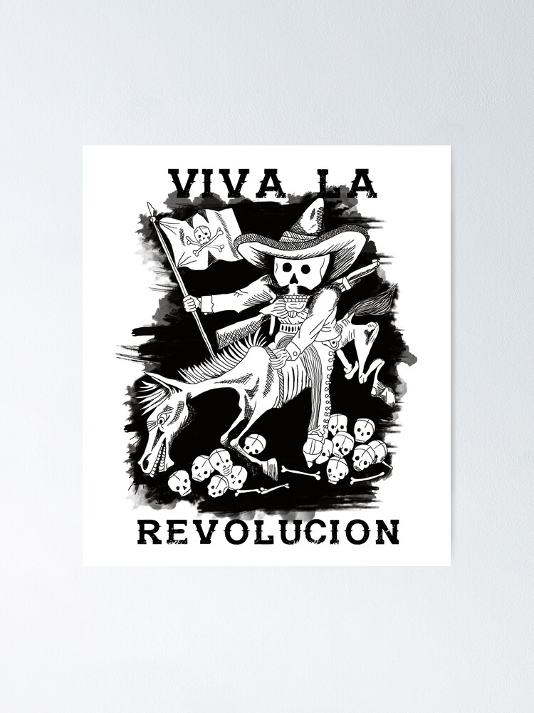 "Viva la Revolucion " Poster by cynthiacabello | Redbubble