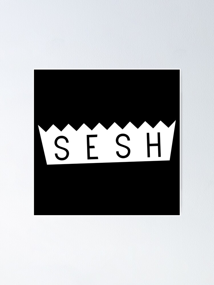 "Best Selling Sesh Logo" Poster by mirsamid | Redbubble