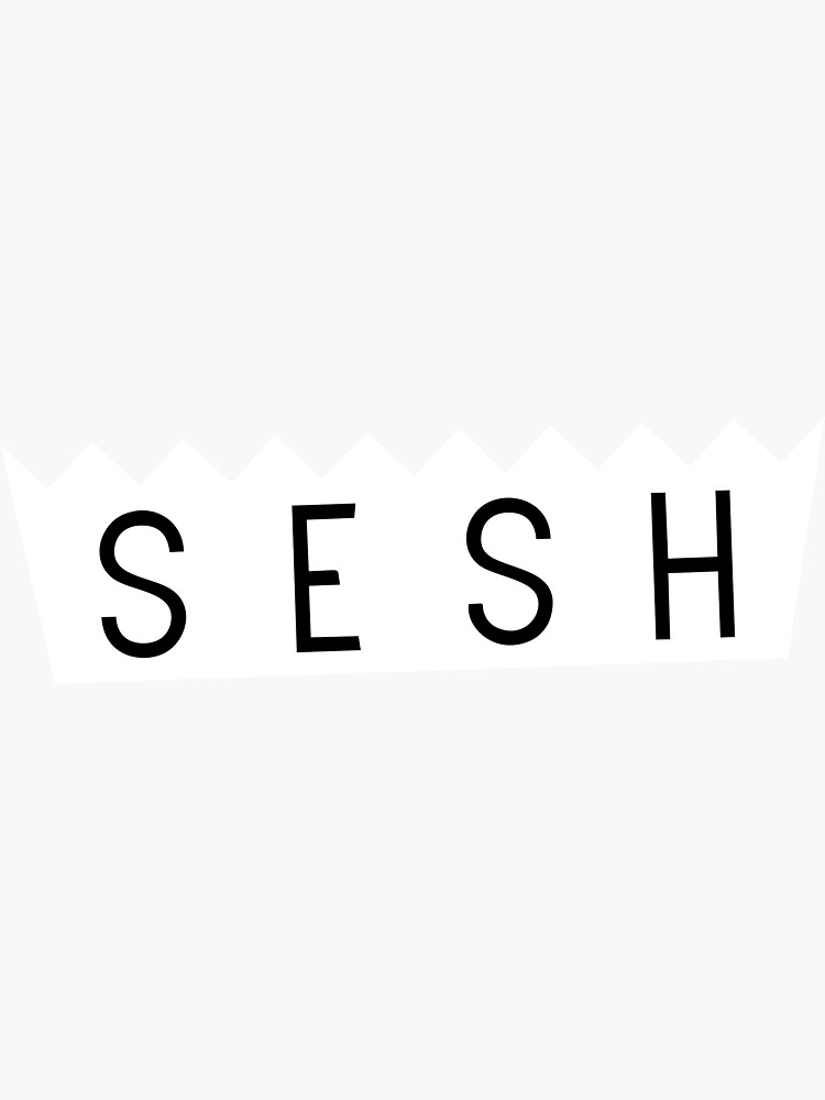 "Best Selling Sesh Logo" Sticker by mirsamid | Redbubble