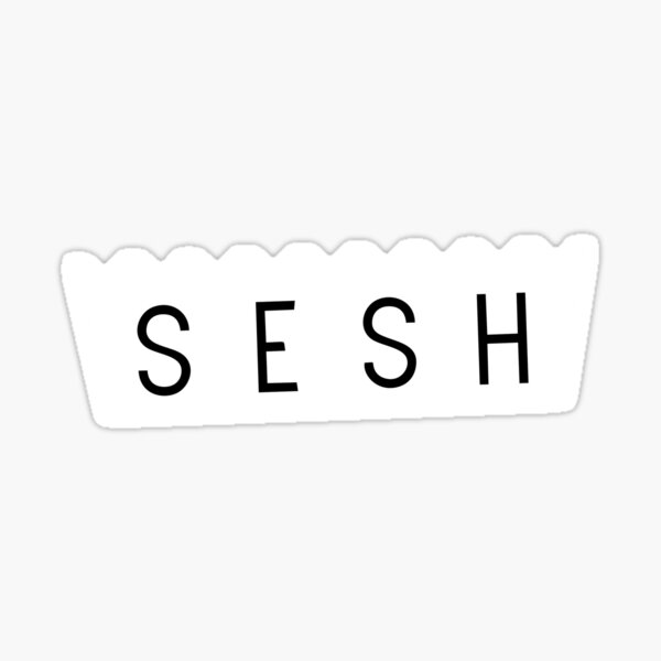 "Best Selling Sesh Logo" Sticker by mirsamid | Redbubble