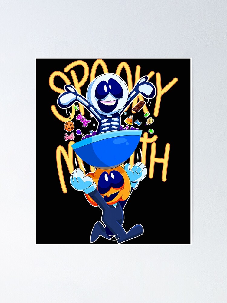 "It_s a Spooky month" Poster for Sale by edytheannalee | Redbubble