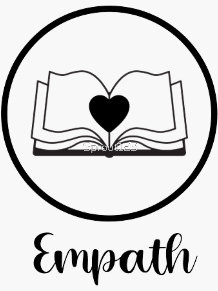 "KOTLC - Empath Ability Badge" Sticker for Sale by Sprout123 | Redbubble