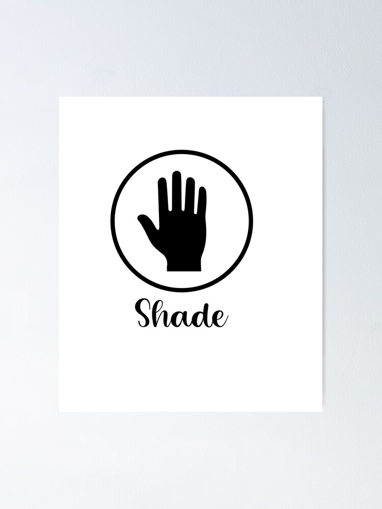 "KOTLC - Shade Ability Badge" Poster for Sale by Sprout123 | Redbubble