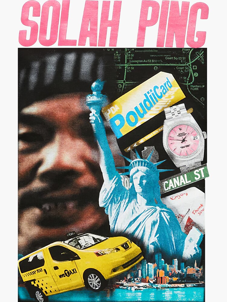 "poudii" Sticker by edricward | Redbubble