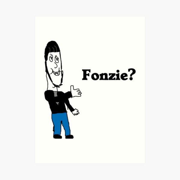 Fonzie Art Prints | Redbubble
