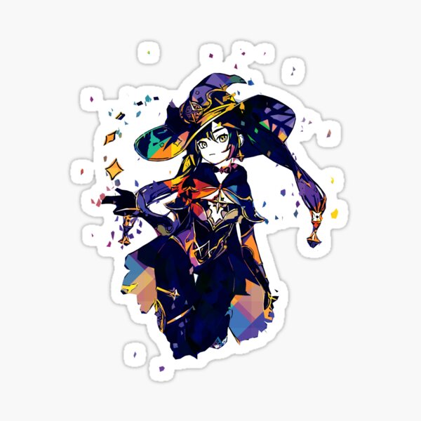 "Mona - Genshin Impact *Pop Art*" Sticker for Sale by MnA-Designs ...