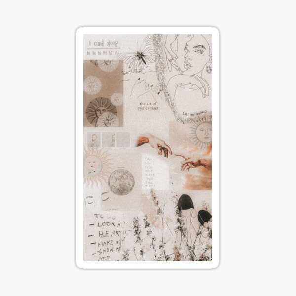 "mood board aesthetic" Sticker by kumarsawkar | Redbubble