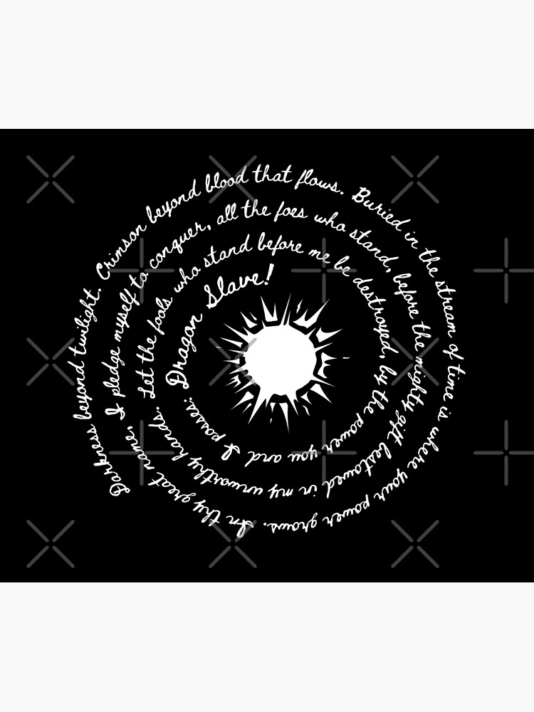 "Dragon Slave Spell - Lina Inverse Slayers" Poster for Sale by ...