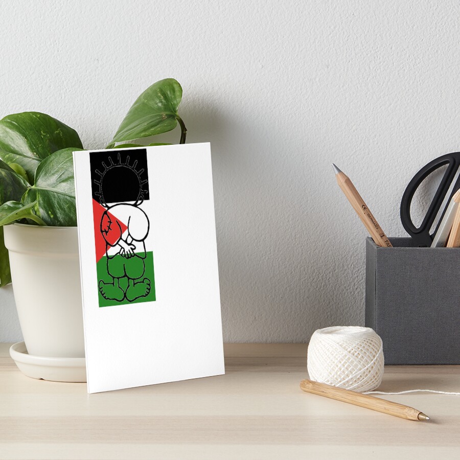 "HANDALA FREE PALESTINE" Art Board Print by Spectruma | Redbubble