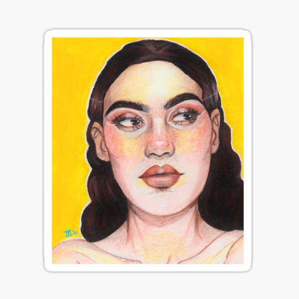 "Mustard" Sticker by Loognachan | Redbubble