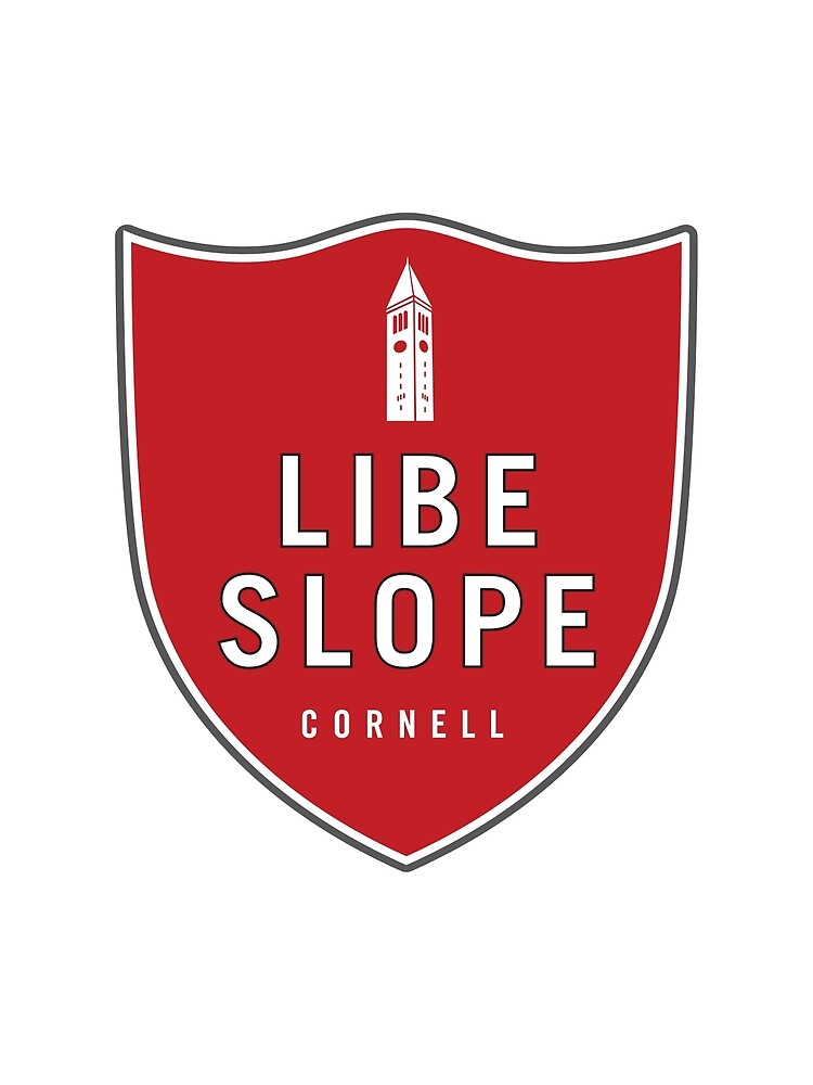"Libe Slope Cornell" Poster for Sale by field3 | Redbubble