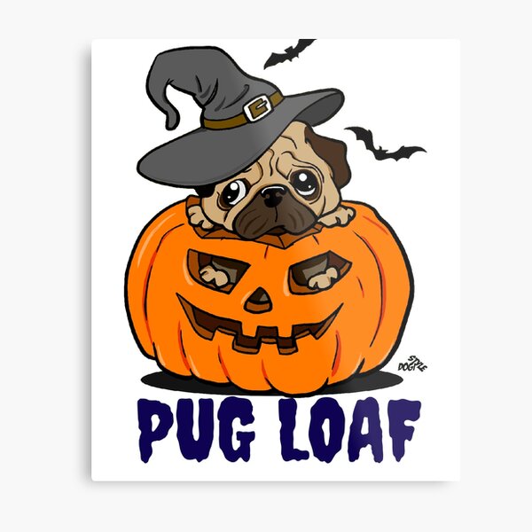 Lámina metálica «pan pug, perro, perrito, China, rottweiler, perro ...