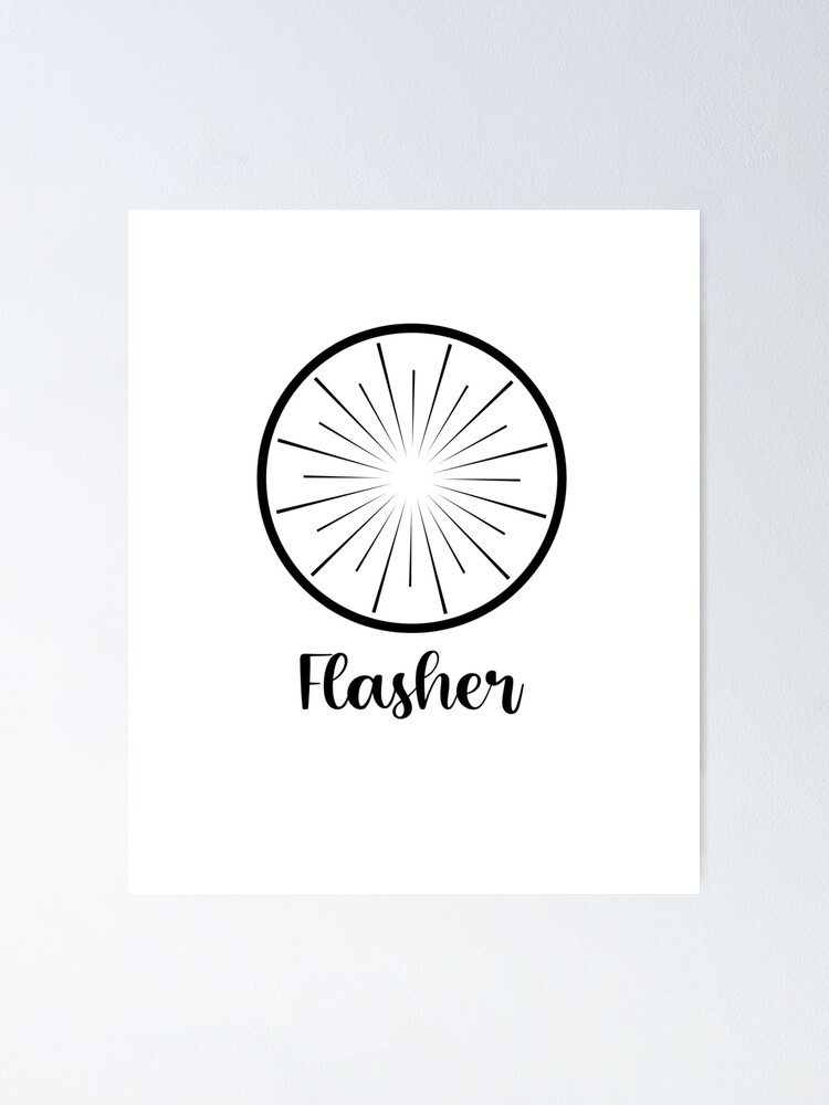 "KOTLC - Flasher Ability Badge" Poster by Sprout123 | Redbubble