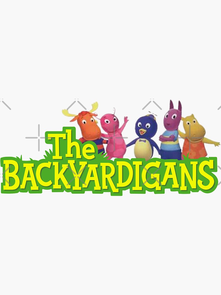 "The Backyardigans" Sticker for Sale by rossdave | Redbubble