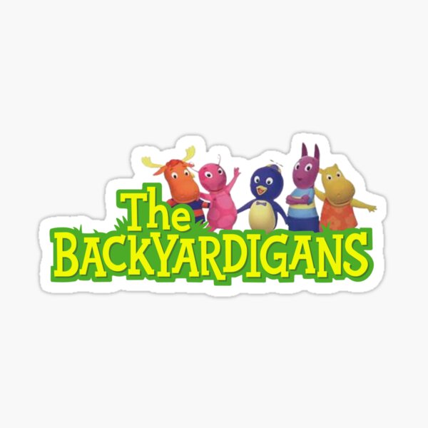 "The Backyardigans" Sticker for Sale by rossdave | Redbubble