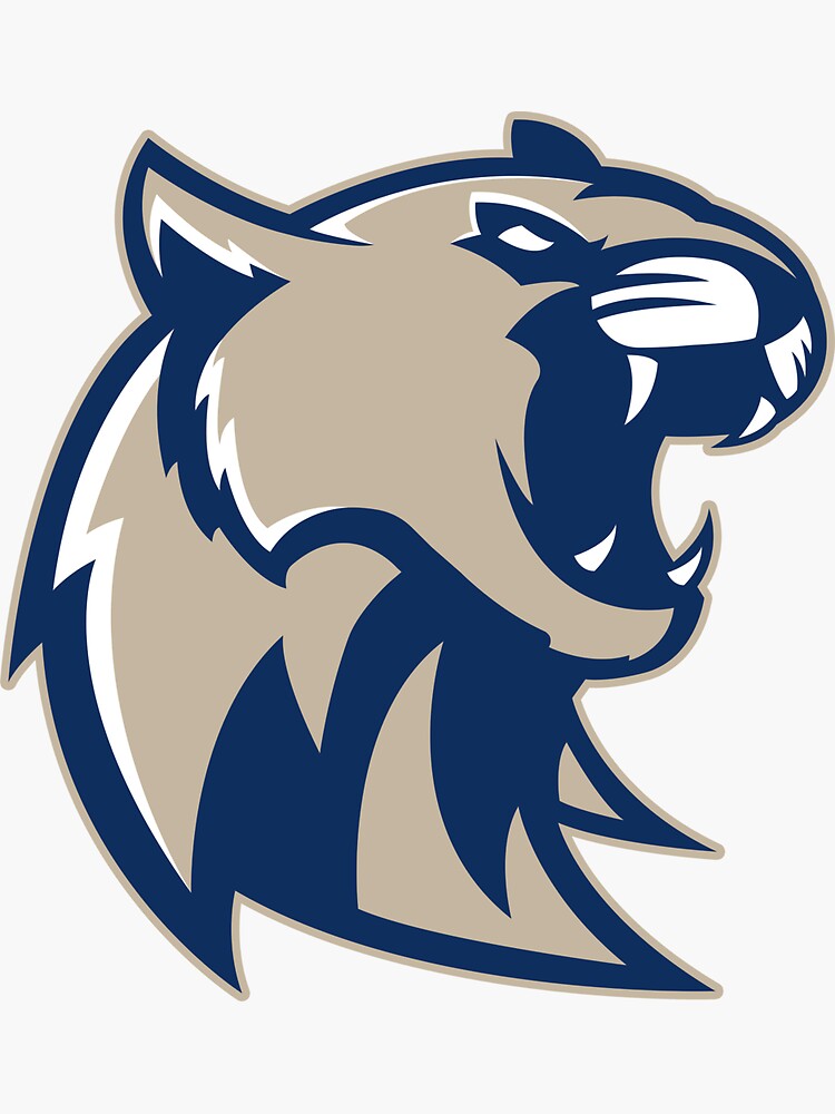 "Cougars Logo" Sticker for Sale by RFLMerchShop | Redbubble