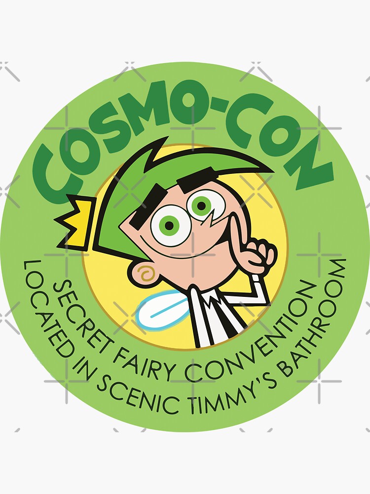 "Cosmo-Con" Sticker for Sale by Castilopao | Redbubble