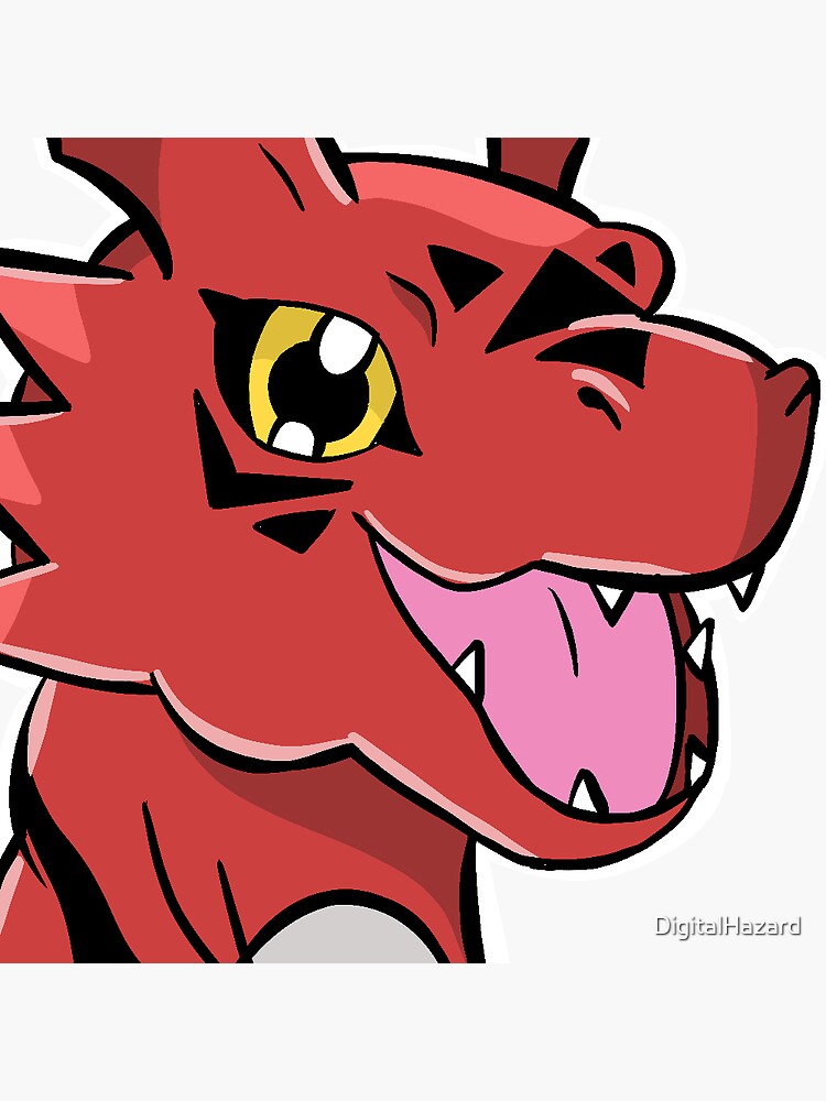 "Digital Hazard Pog" Sticker by DigitalHazard | Redbubble