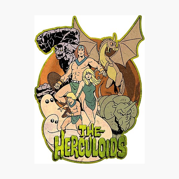 Lámina fotográfica «Homenaje a los herculoides, agrupación de ...