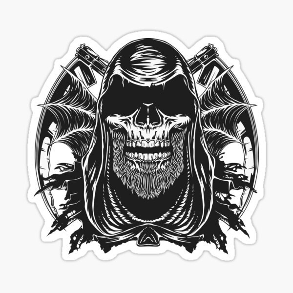 "Reaper Bat" Sticker for Sale by 223digitalarts | Redbubble