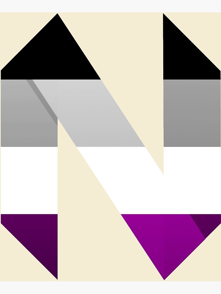 "Asexual Pride Neovim Logo" Poster by QuietMisdreavus | Redbubble