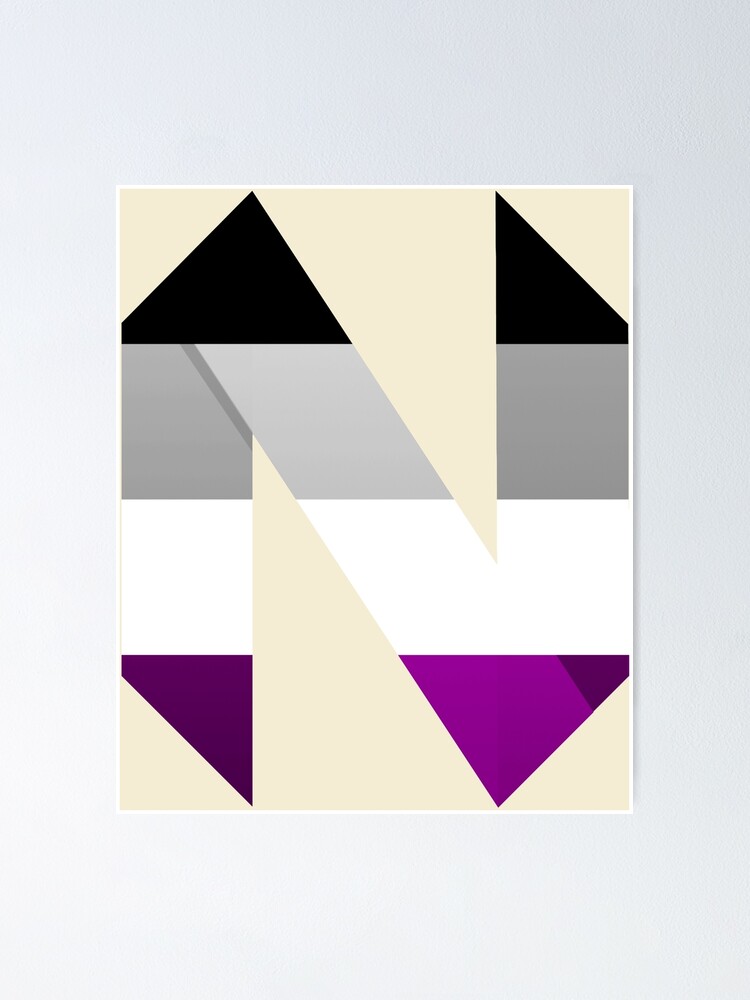 "Asexual Pride Neovim Logo" Poster by QuietMisdreavus | Redbubble