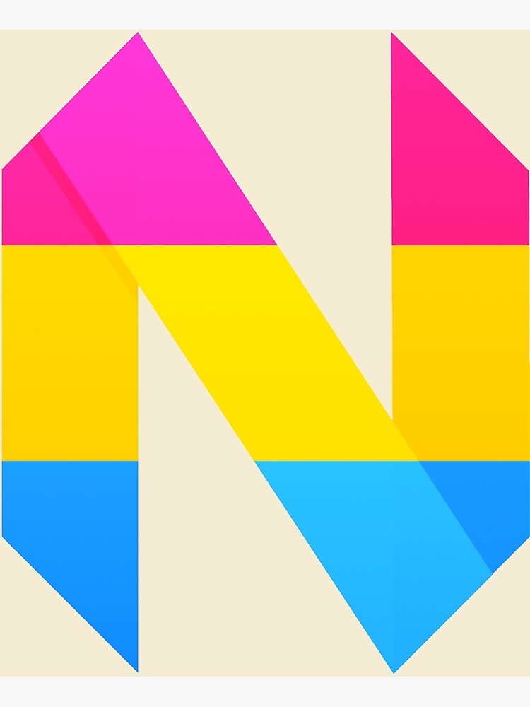 "Pansexual Pride Neovim Logo" Photographic Print for Sale by ...