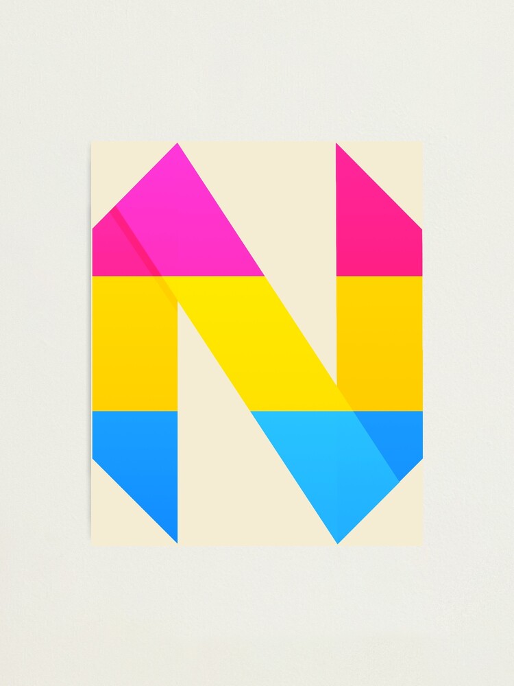 Pansexual Pride Neovim Logo Photographic Print For Sale By Quietmisdreavus Redbubble