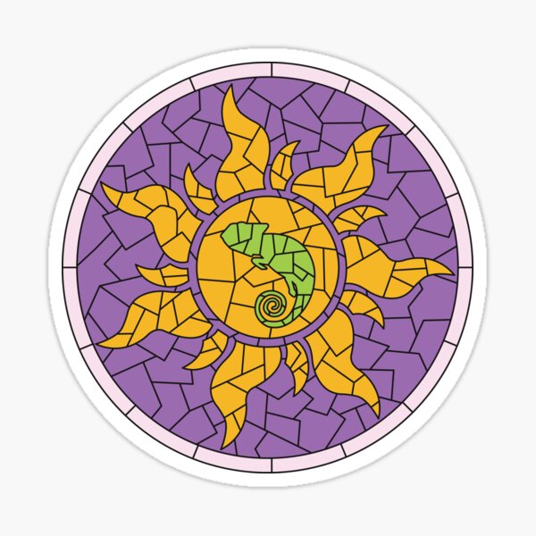 "Tangled inspired design" Sticker for Sale by AmyMakes | Redbubble