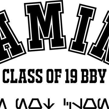 "Kamino - Class of 19 BBY (Men, not clones)" Essential T-Shirt for Sale ...